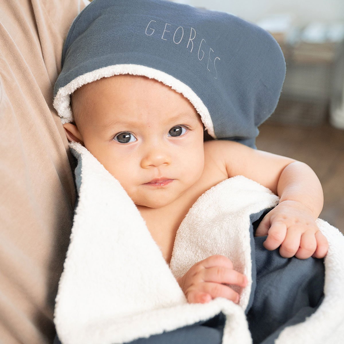 Capes de bain douces pour bébés - Personnalisable